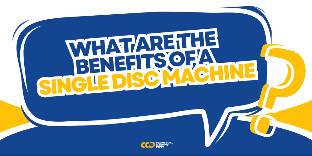 What Are the Benefits of a Single Disc Floor Machine?