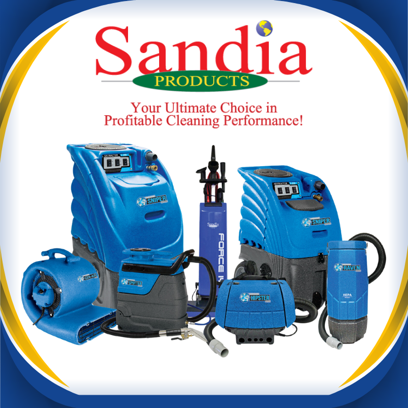 Sandia Carpet Extractors and Vacuum Systems